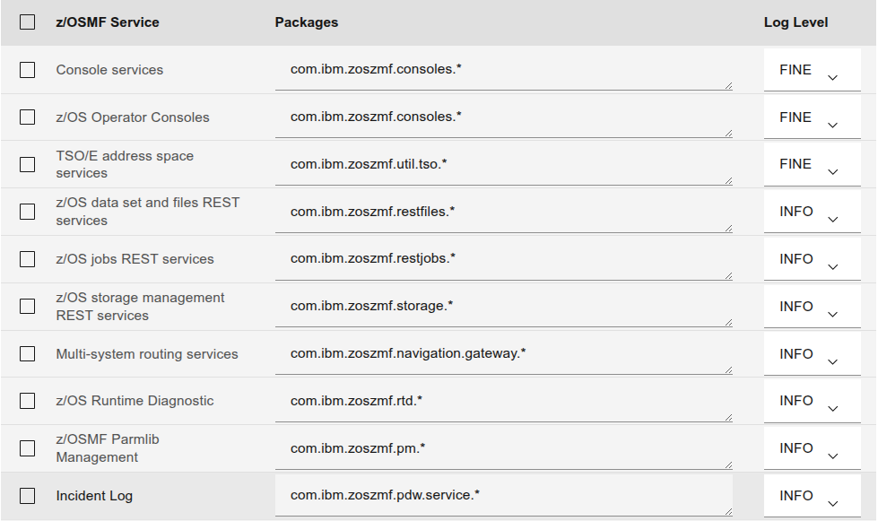z/OSMF: what traces are available – ColinPaice